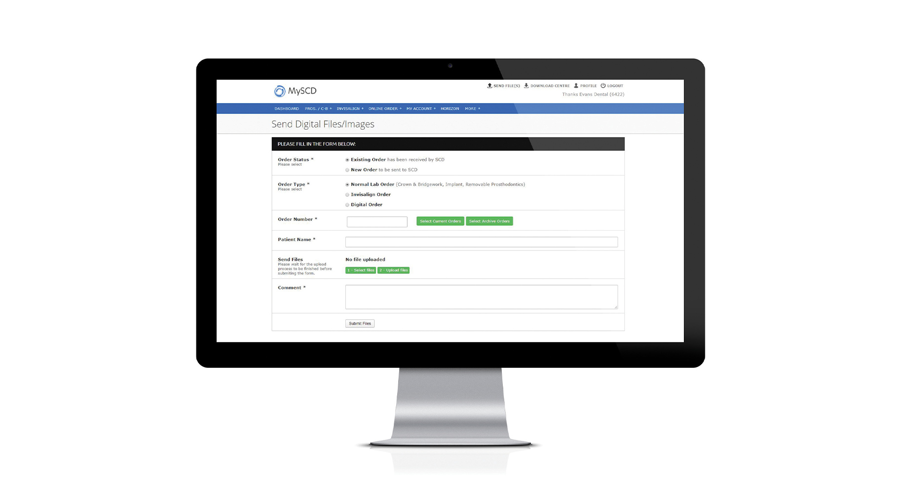 Ordering a case | Southern Cross Dental